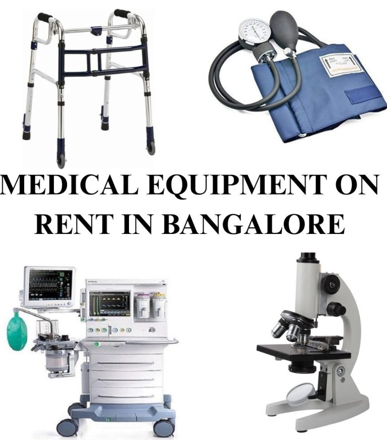 Top Medical Equipment on Rent in Bangalore – Rentsewa Blog